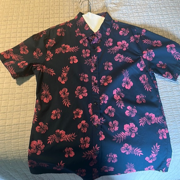 Ocean Current | Shirts | Mens Ocean Current Buttondown Floral Print ...
